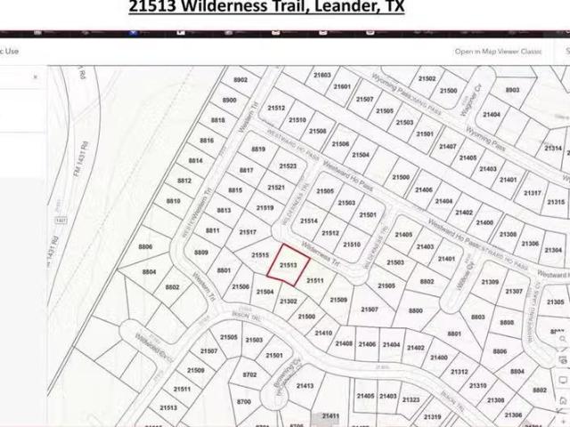 21513 Wilderness Trail, Leander, TX 78645 MLS 8329953