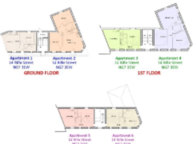 21 bedroom block of apartments for sale in Denman & Rifle Street, Nottingham NG7