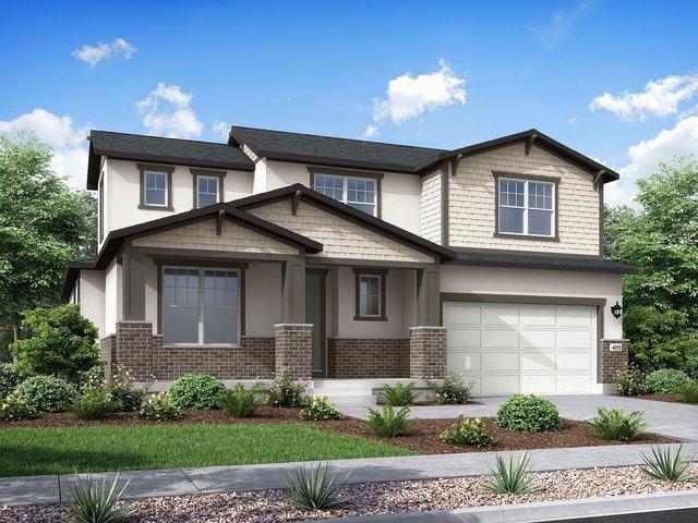 2200 Craftsman Plan Overland Collection Village 2 Community