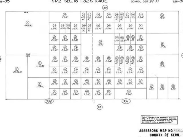 225 St E and South Of Gordon Blvd, Boron, CA 93501 MLS SR180.