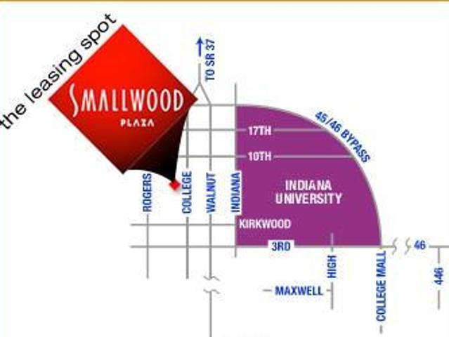 $2299 / 4br 1492ft² Free Cardinal Fitness Membership With Lease Downtown Bloomington map