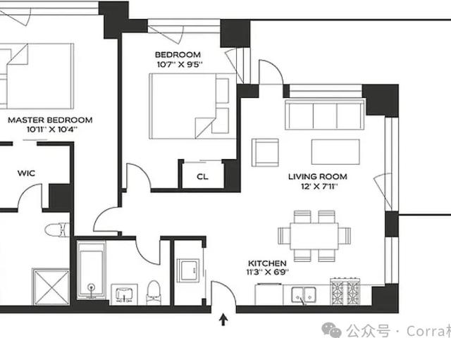 22 43 Jackson Avenue, Unit 7F