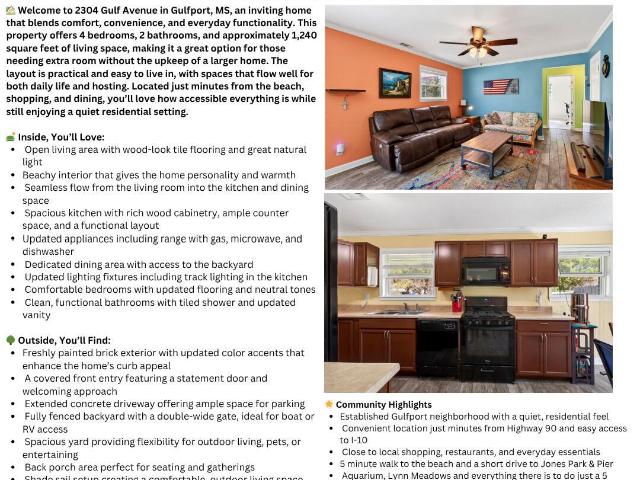 2304 Gulf Ave, Gulfport, MS 39501 | MLS #4143 | Compass