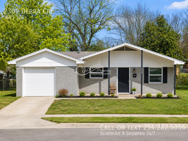 2309 Debra Cir 3 beds, 1 full bath