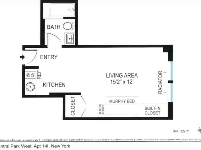 230 Central Park West, Unit 14I