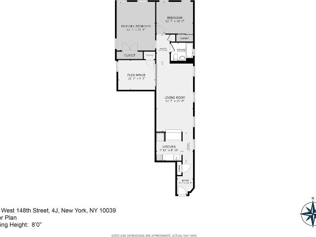 231 West 148th Street, Unit 4J | Compass