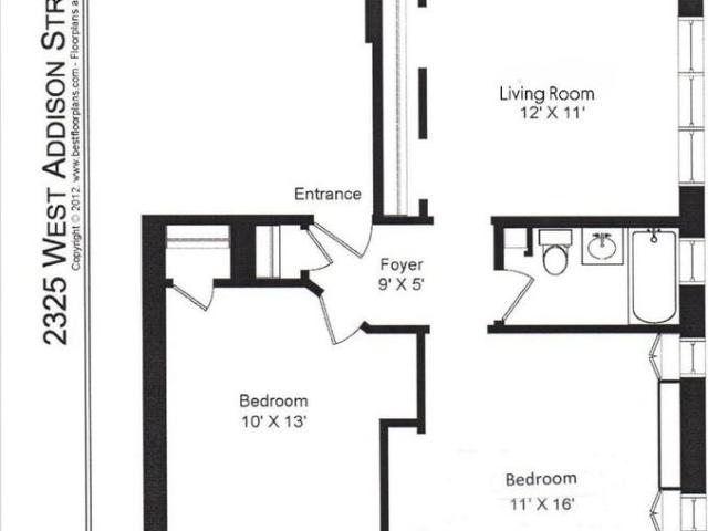 2325/3547 49 2 Bedroom Apartment for Rent at 2325 2325 W. Addison/3547 49 N. Claremont, Chicago, IL 60618 Avondale