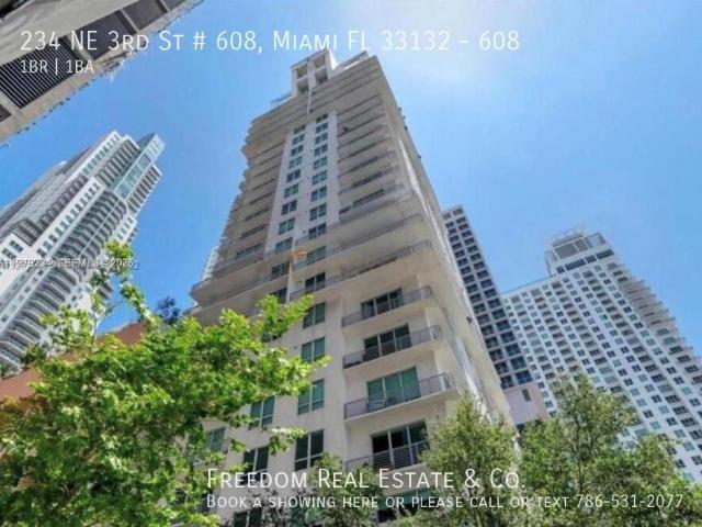 234 NE 3rd St # 608, Miami FL 33132 #608 Miami