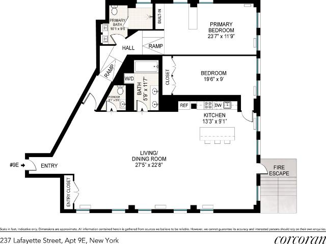 237 Lafayette Street, Unit 9E