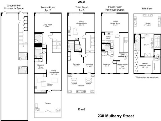 238 Mulberry St, New York, NY 10012