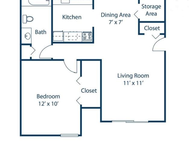 23960 Middlebelt Rd. 1 Bedroom Apartment for Rent at 23960 Middlebelt Rd, Farmington Hills, MI 48336