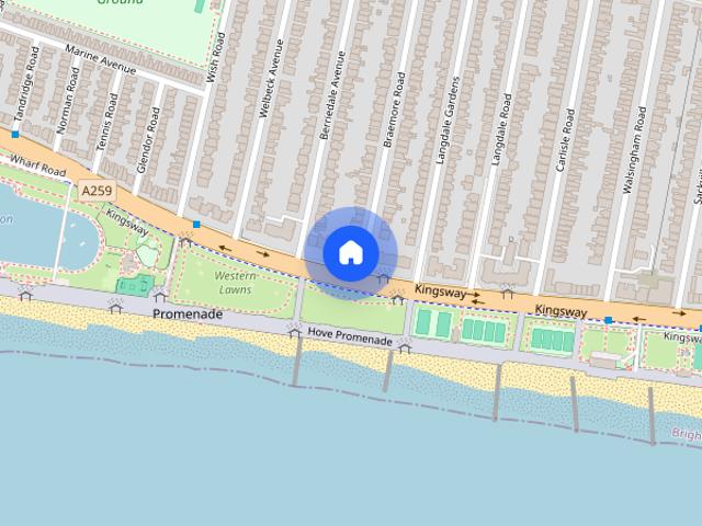 239 Kingsway, Hove