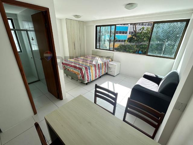 27 Área Útil Apartamento Alugar, 1 Dormitórios localizado em Rua Poeta Zézito Neves, 281 em frente ao Colégio Santa Maria Boa Viagem, Recife, Pernambuco, 51020200 | Brasil