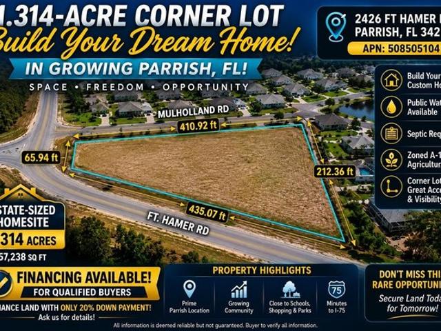 2426 Fort Hamer Rd, Parrish, FL 34219