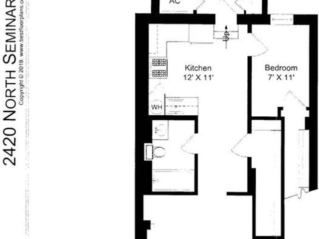 2420 2 Bedroom Apartment for Rent at 2420 N Seminary Ave, Chicago, IL 60614 Lincoln Park