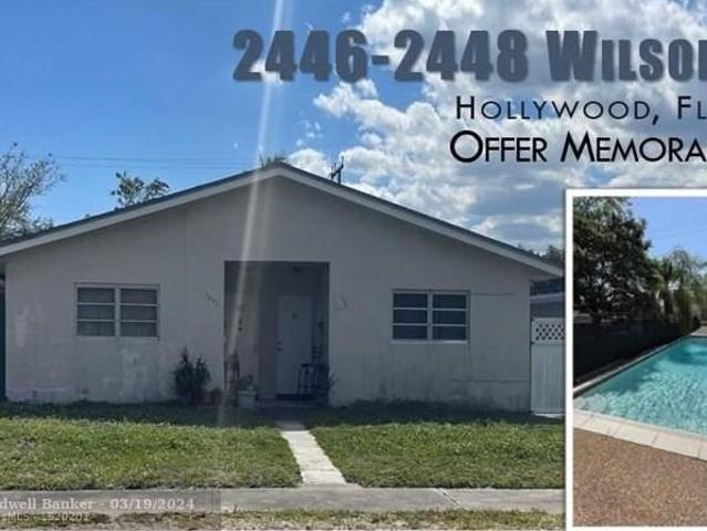 2446 Wilson St, Hollywood, FL 33020 MLS F10429829