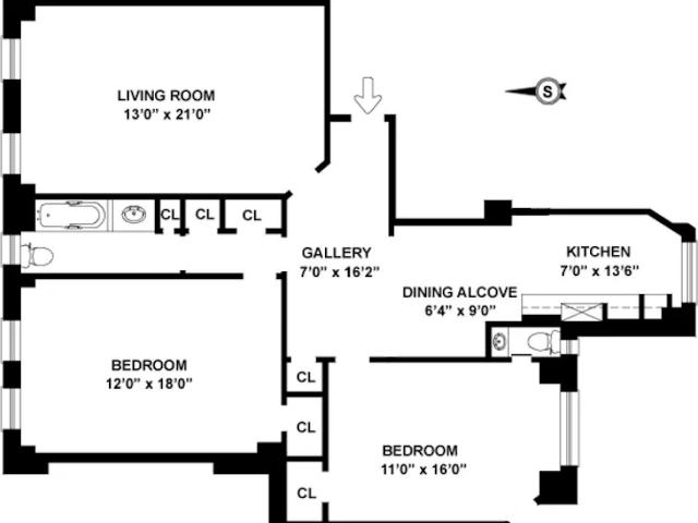 245 West 104th Street, Unit 7C | Compass