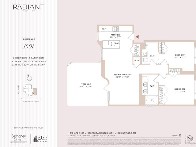 24 01 Queens Plaza North, Unit 1601