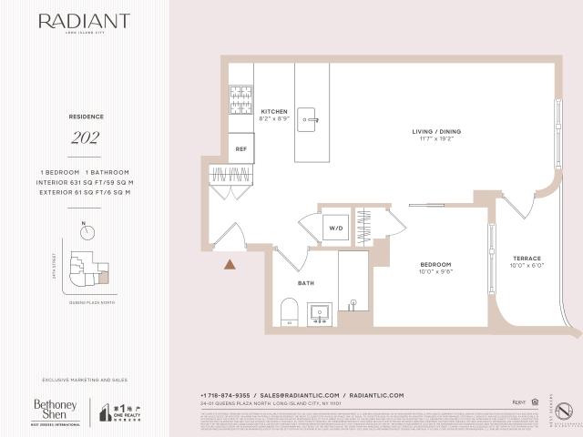 24 01 Queens Plaza North, Unit 202 | Compass