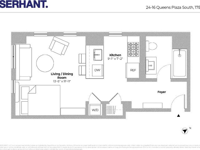 24 16 Queens Plaza South, Unit 17E
