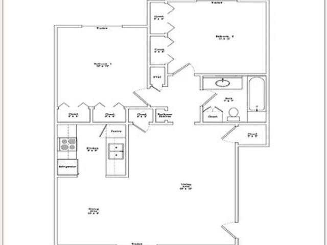 250 Cypress Lane 2 Bedroom Apartment for Rent at 250 Cypress Ln, Greenville, MS 38701