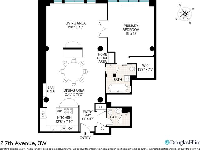 252 7th Avenue, Unit 3W | Compass