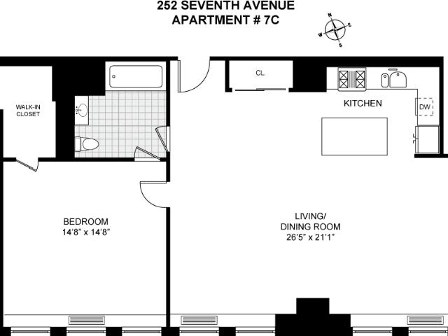 252 7th Avenue, Unit 7C