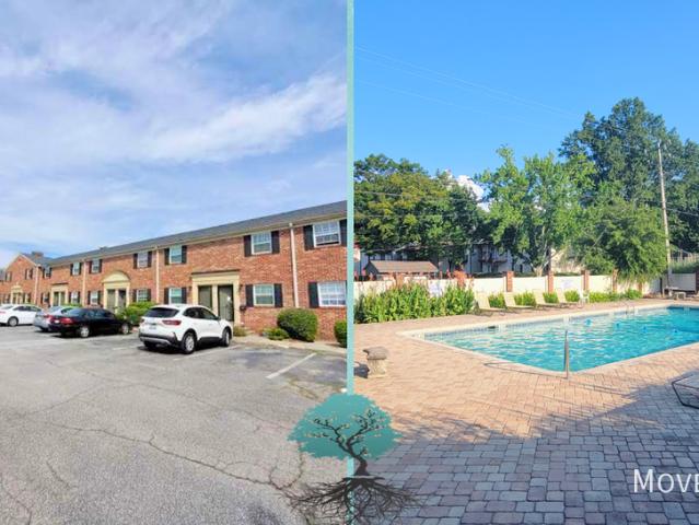 2530 E North St 14G Greenville, SC 29615 Privacy Fenced Shaded Patio, Renovated
