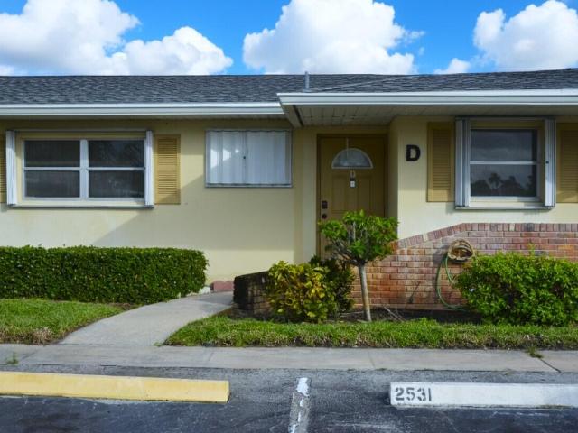 2531 Barkley Dr W, Unit D, West Palm Beach, FL 33415 | MLS #R11165 | Compass