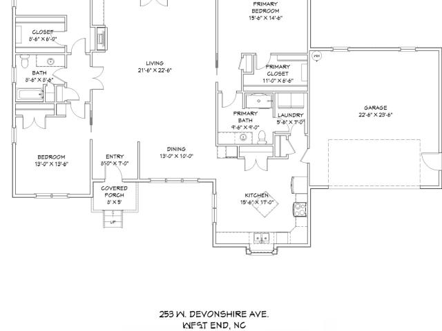 253 Devonshire Ave W, West End, NC 27376 | MLS #100546