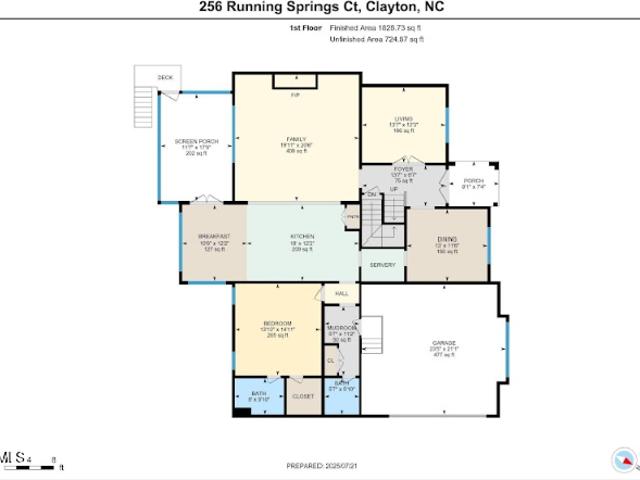 256 Running Springs Ct, Clayton, NC 27527 | MLS #10161