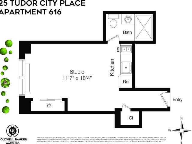 25 Tudor City Place, Unit 616 | Compass