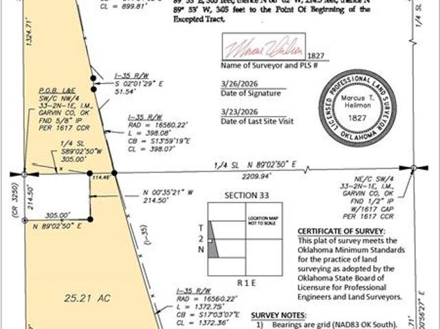 25 Acres N County Rd 3250