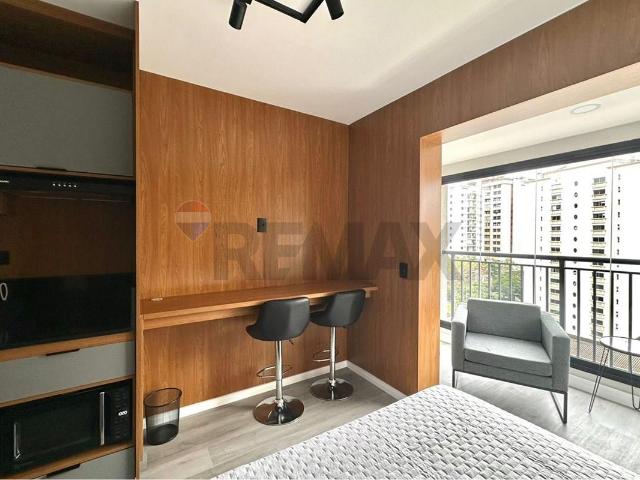 25 Área Útil Studio Alugar, 1 Dormitórios localizado em Av. Padre Antônio José dos Santos, 42, Campo Belo, São Paulo, São Paulo, 04563 000 | Brasil