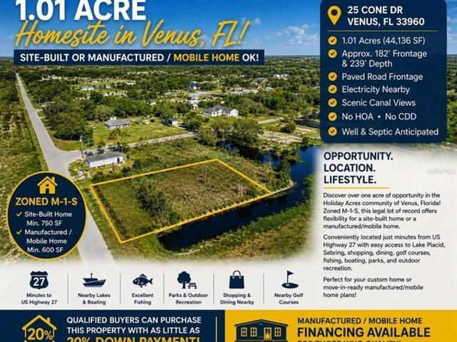 25 Cone Dr, Venus, FL 33960