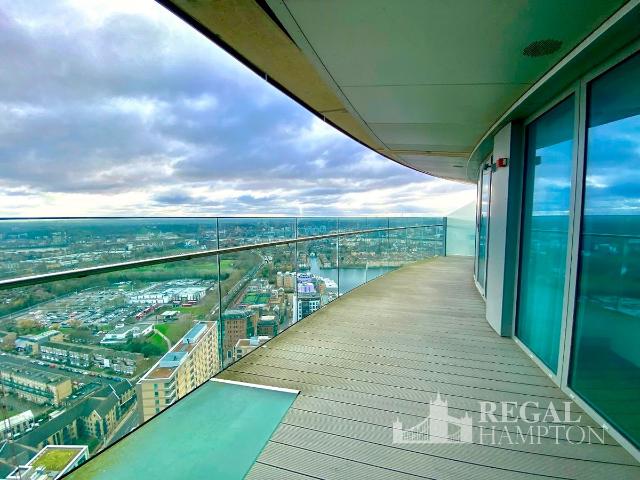 25 Crossharbour Plaza, Canary Wharf, London E14, 2 bed flat to rent, £3,600 pcm | PrimeLocation