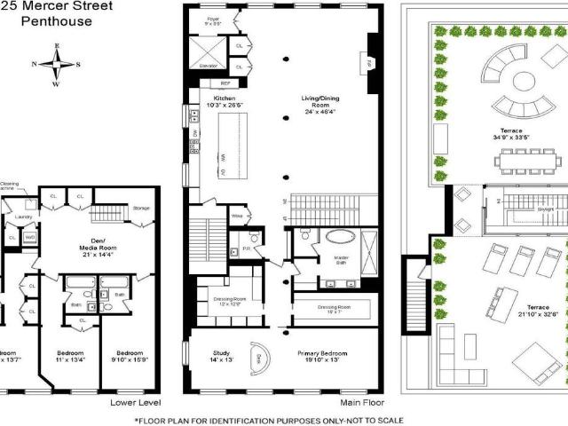 25 Mercer Street, Unit PH | Compass