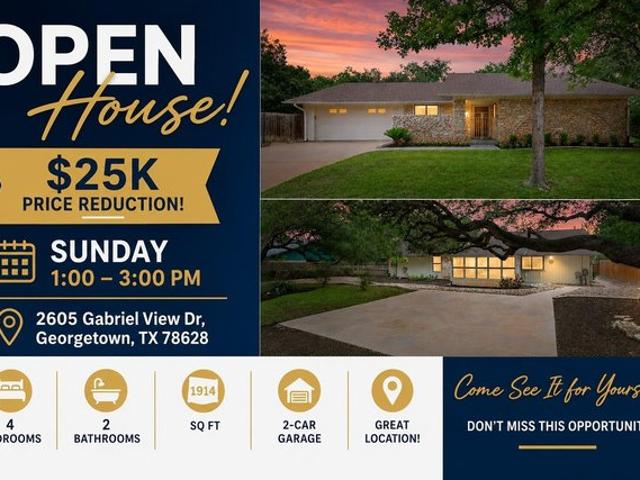 2605 Gabriel View Dr, Georgetown, TX 78628