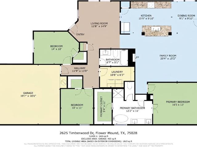 2625 Timberwood Drive