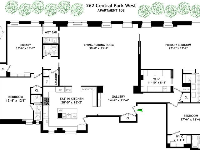 262 Central Park West, Unit 10E