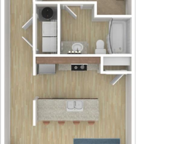266 Lofts Phase I 1 Bedroom Apartment for Rent at 266 S Front St, Memphis, TN 38103
