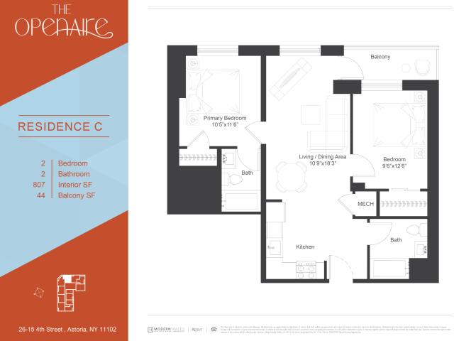 26 15 4th Street, Unit 3C | Compass