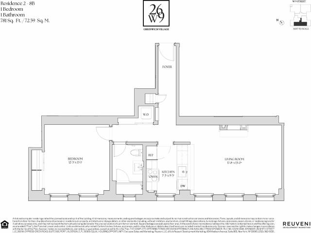 26 West 9th Street, Unit 2B
