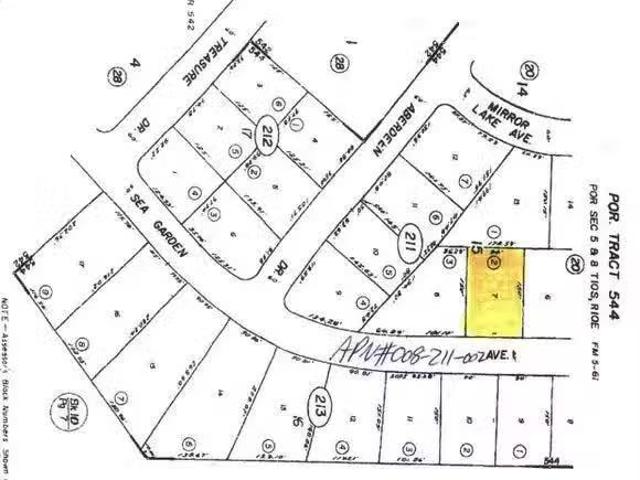 2715 SEA GARDEN AVE, THERMAL, CA 92274 Vacant Land For Sale M.