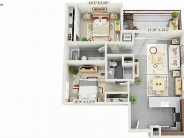 $2762 / 2br 1029ft² Gorgeous 2x2 with Amazing Amenities. Visit CitySouth Apartments TODAY