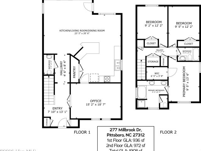 277 Millbrook Dr, Pittsboro, NC 27312 | MLS #100570 | Compass