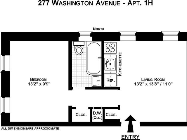277 Washington Avenue, Unit 1H | Compass