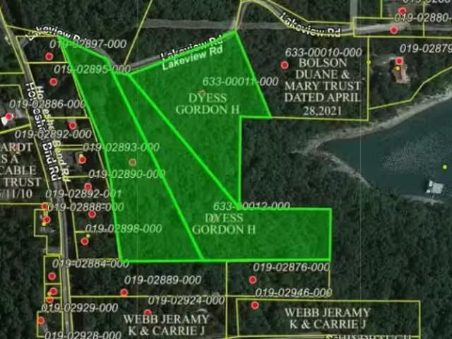 2786 E LAKEVIEW RD, LEAD HILL, AR 72644 Vacant Land For Sale.