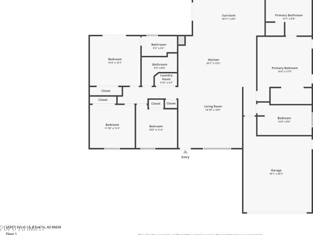 2839 E Sierra St, Phoenix, AZ 85028 | MLS #7012