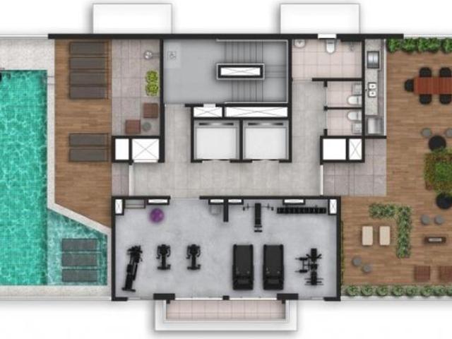 28m² no Wire Capote Valente | 1 Quarto